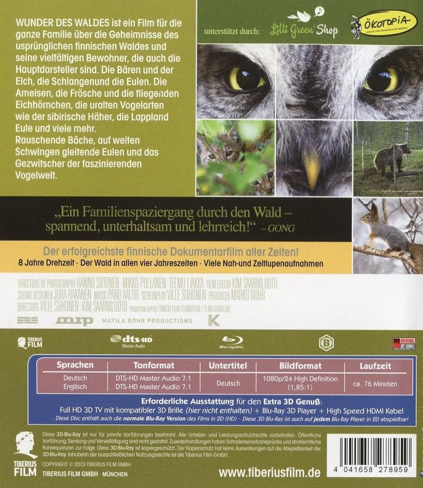 Wunder des Waldes: DVD, Blu-ray oder VoD leihen - VIDEOBUSTER.de