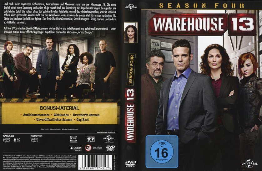 Warehouse 13 - Staffel 4: DVD oder Blu-ray leihen - VIDEOBUSTER.de