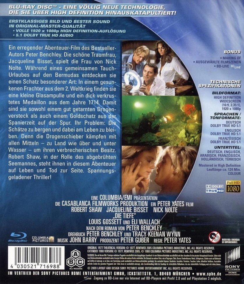 Die Tiefe: DVD oder Blu-ray leihen - VIDEOBUSTER.de