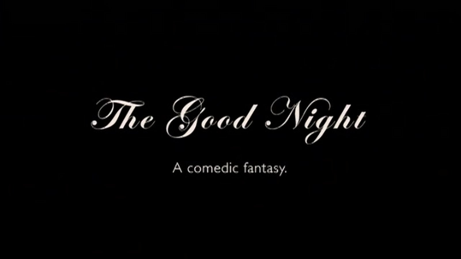 The Good Night: Blu-ray, 4K UHD, DVD leihen - VIDEOBUSTER