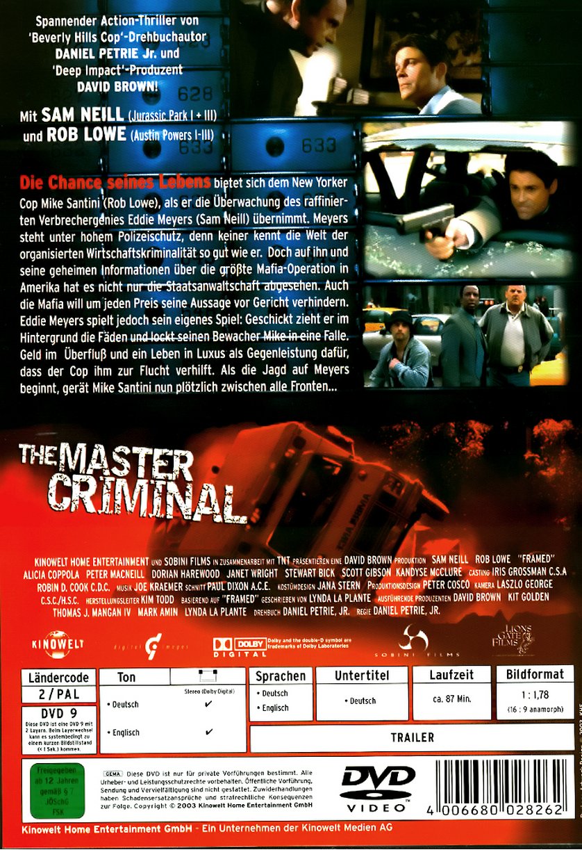 The Master Criminal: DVD oder Blu-ray leihen - VIDEOBUSTER.de