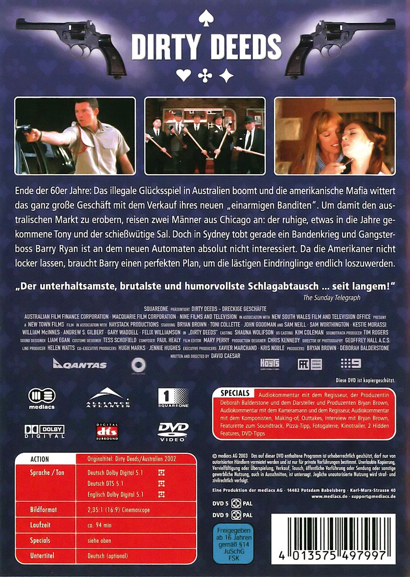 Dirty Deeds: DVD oder Blu-ray leihen - VIDEOBUSTER.de