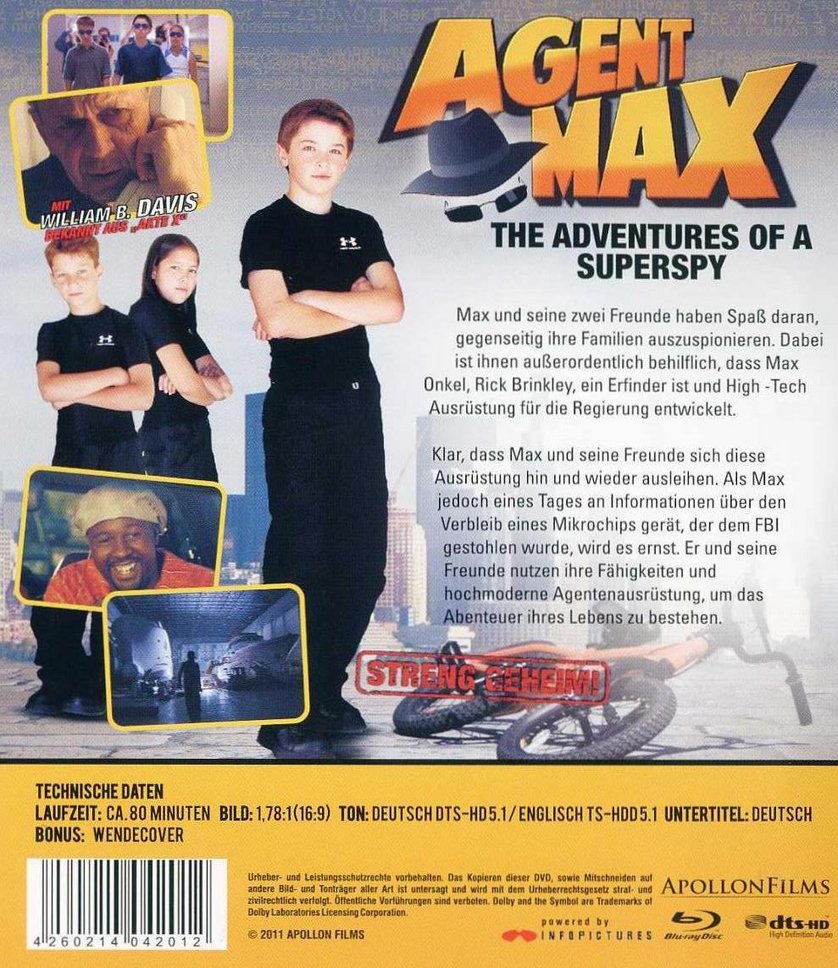 Agent Max: DVD oder Blu-ray leihen - VIDEOBUSTER.de