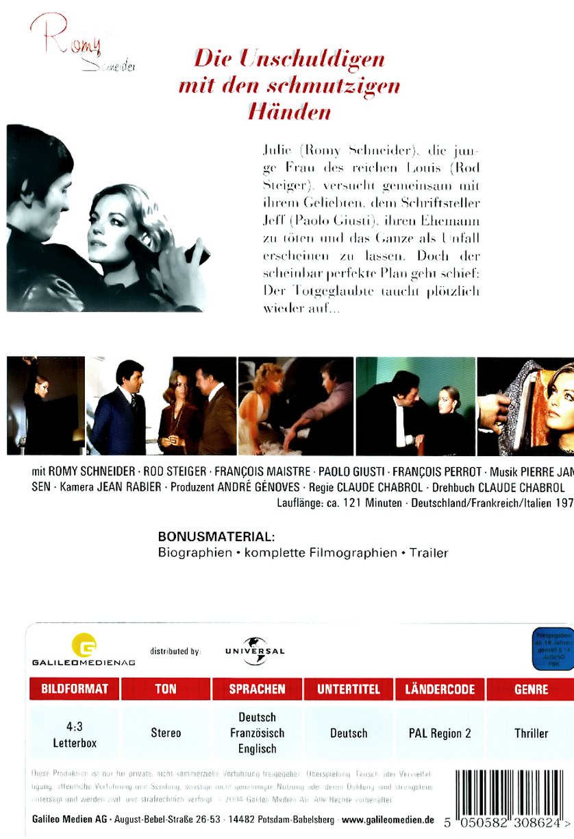 Die Unschuldigen mit den schmutzigen Händen: DVD oder Blu-ray leihen ...