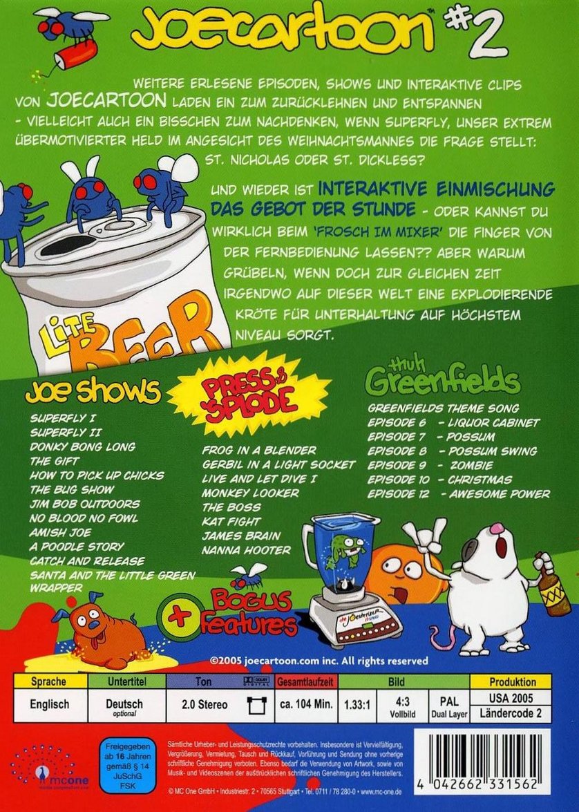 Joe Cartoon - Greatest Hits 1 + 2: DVD oder Blu-ray leihen - VIDEOBUSTER.de