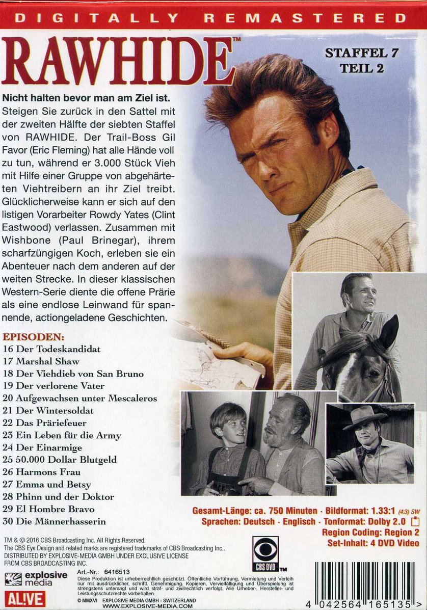 Rawhide - Staffel 7: DVD oder Blu-ray leihen - VIDEOBUSTER.de