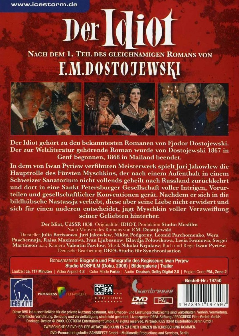 Der Idiot: DVD oder Blu-ray leihen - VIDEOBUSTER.de