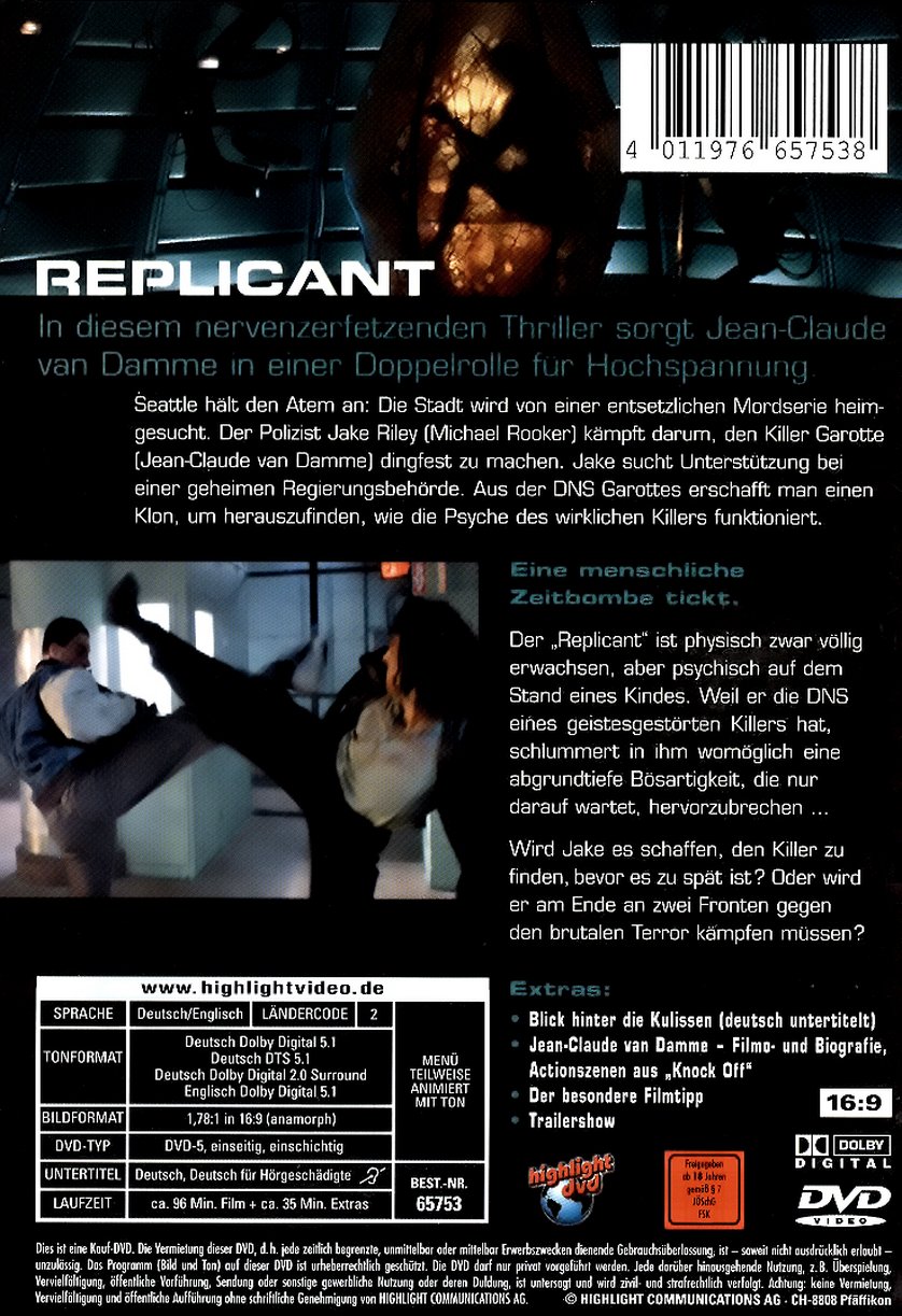 Replicant: DVD oder Blu-ray leihen - VIDEOBUSTER.de