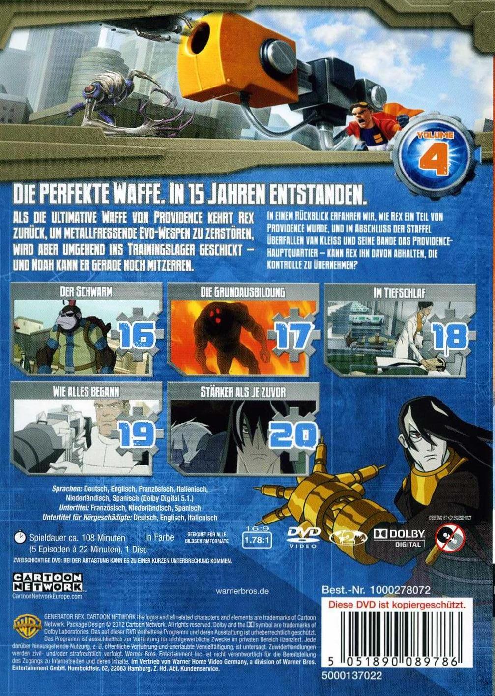 Generator Rex Blauwe Wapens Generator Rex All EVO Cures