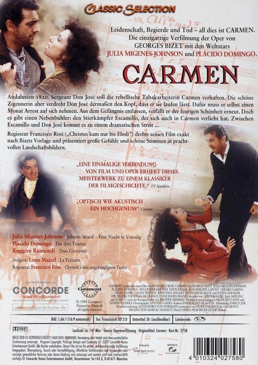 Carmen: DVD oder Blu-ray leihen - VIDEOBUSTER.de