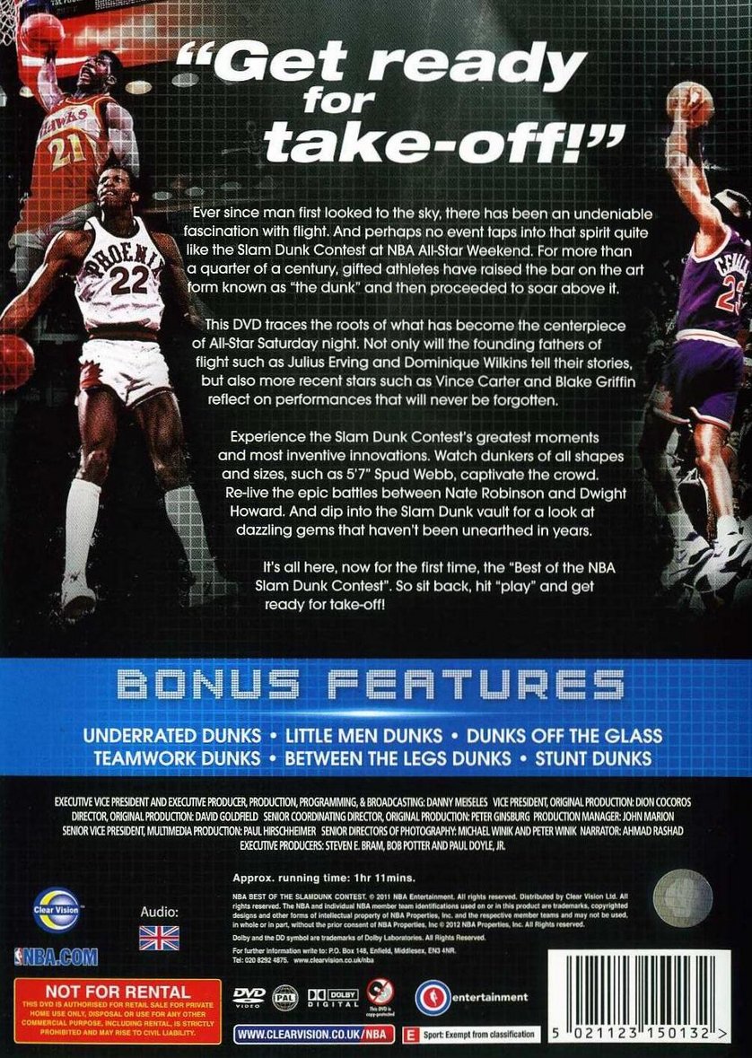 NBA - Best of the Slam Dunk Contest: DVD oder Blu-ray leihen ...