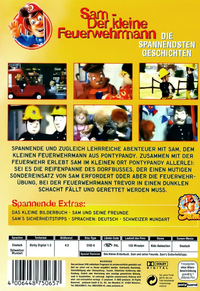 Sam - Der kleine Feuerwehrmann: DVD oder Blu-ray leihen - VIDEOBUSTER.de