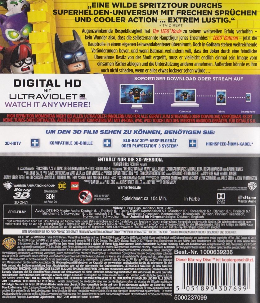 The LEGO Batman Movie: DVD, Blu-ray oder VoD leihen - VIDEOBUSTER.de