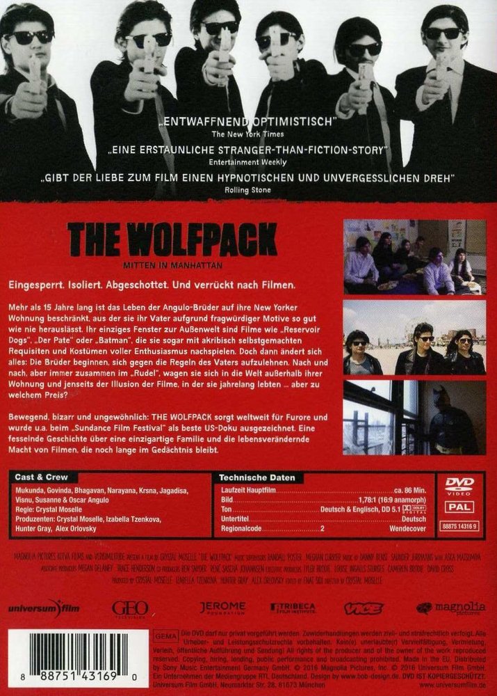 The Wolfpack: DVD, Blu-ray oder VoD leihen - VIDEOBUSTER