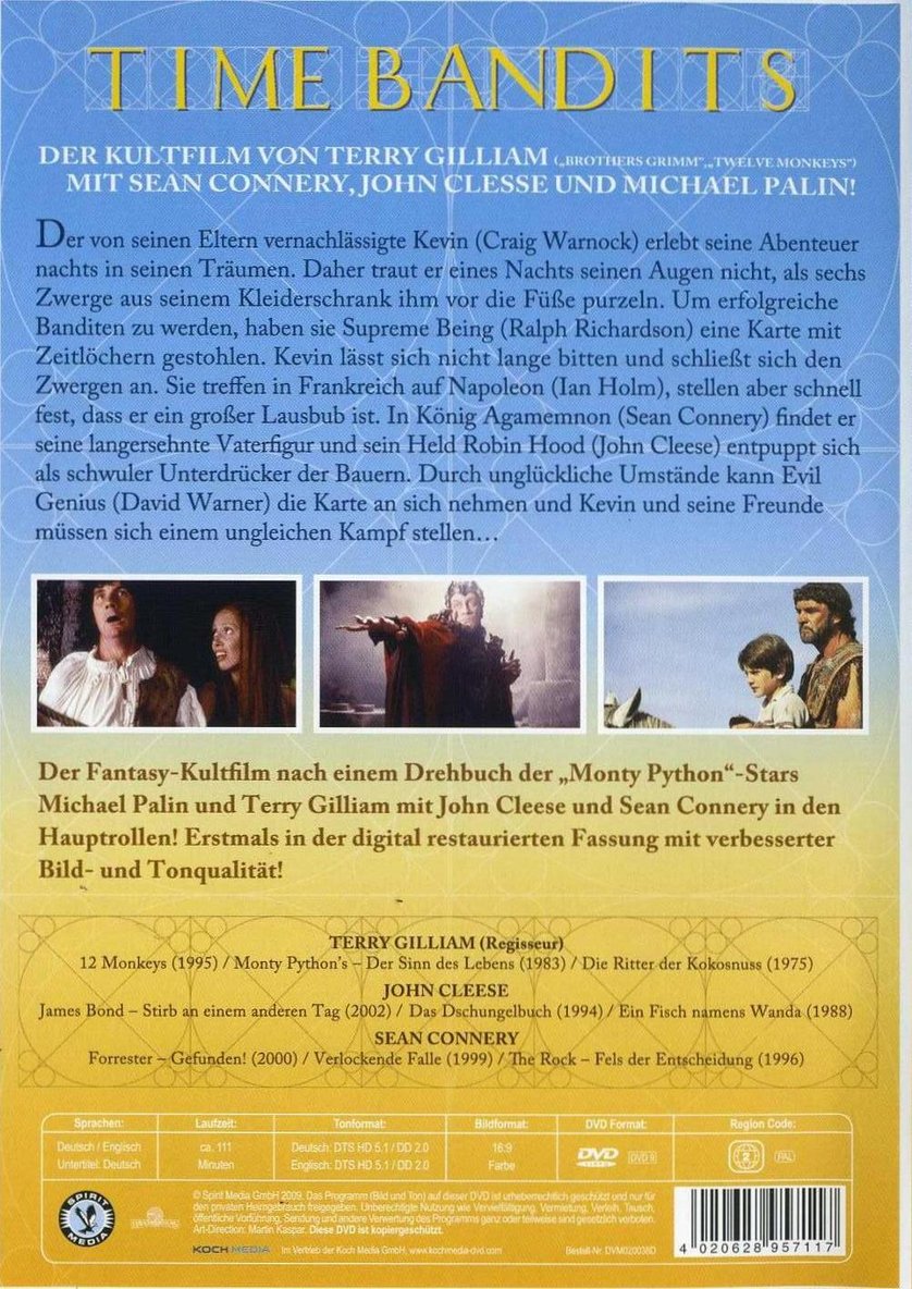 Time Bandits: DVD oder Blu-ray leihen - VIDEOBUSTER.de