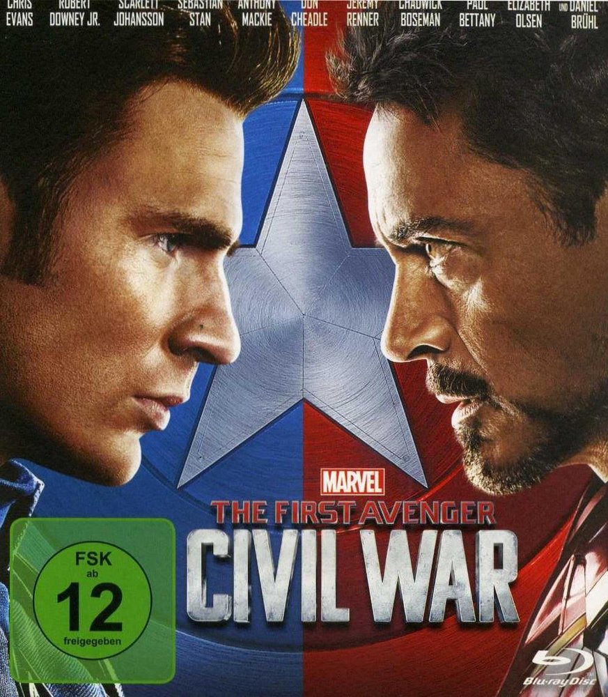 Jetzt Captain America 3 - The First Avenger: Civil War (Blu-ray ...