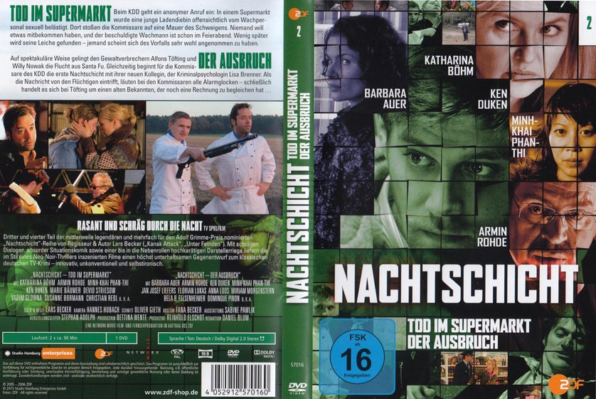 Nachtschicht 3 - Tod im Supermarkt / 4 - Der Ausbruch: DVD oder Blu-ray ...