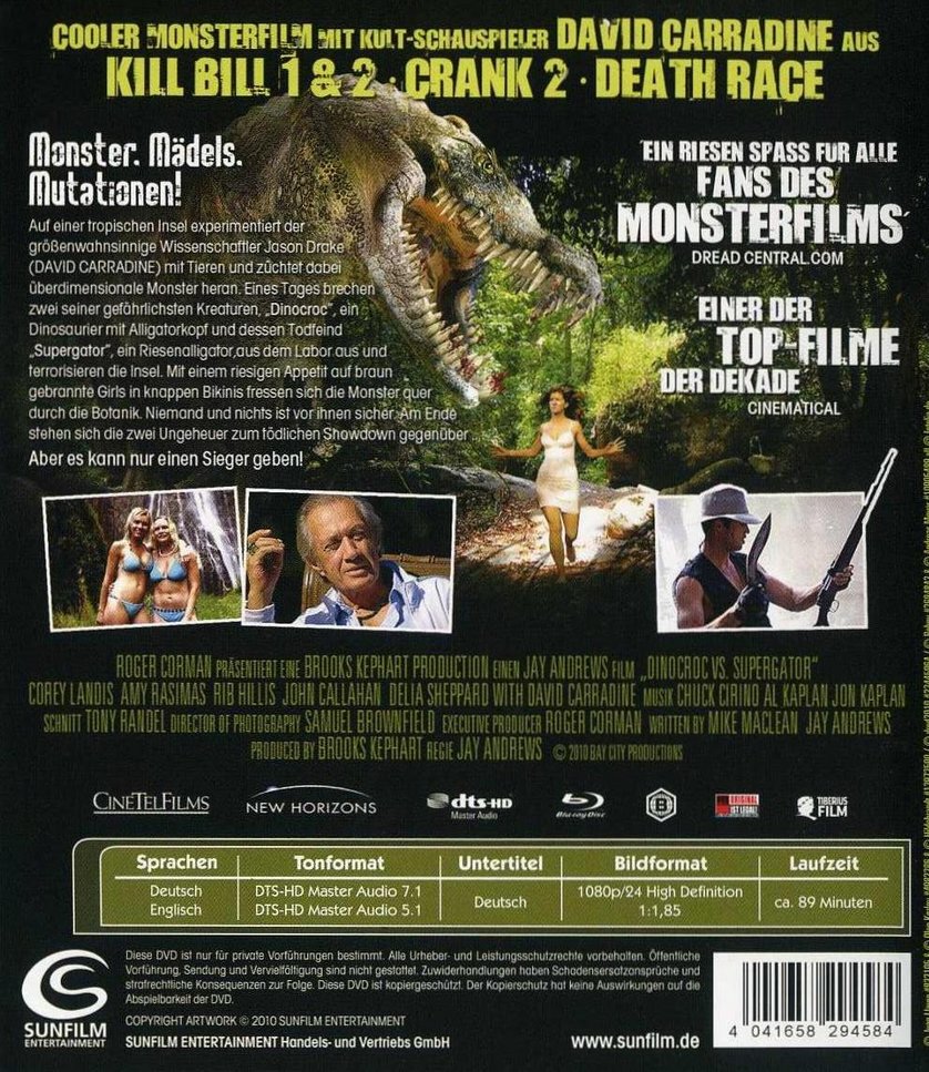 Dinocroc vs. Supergator: DVD, Blu-ray oder VoD leihen - VIDEOBUSTER.de