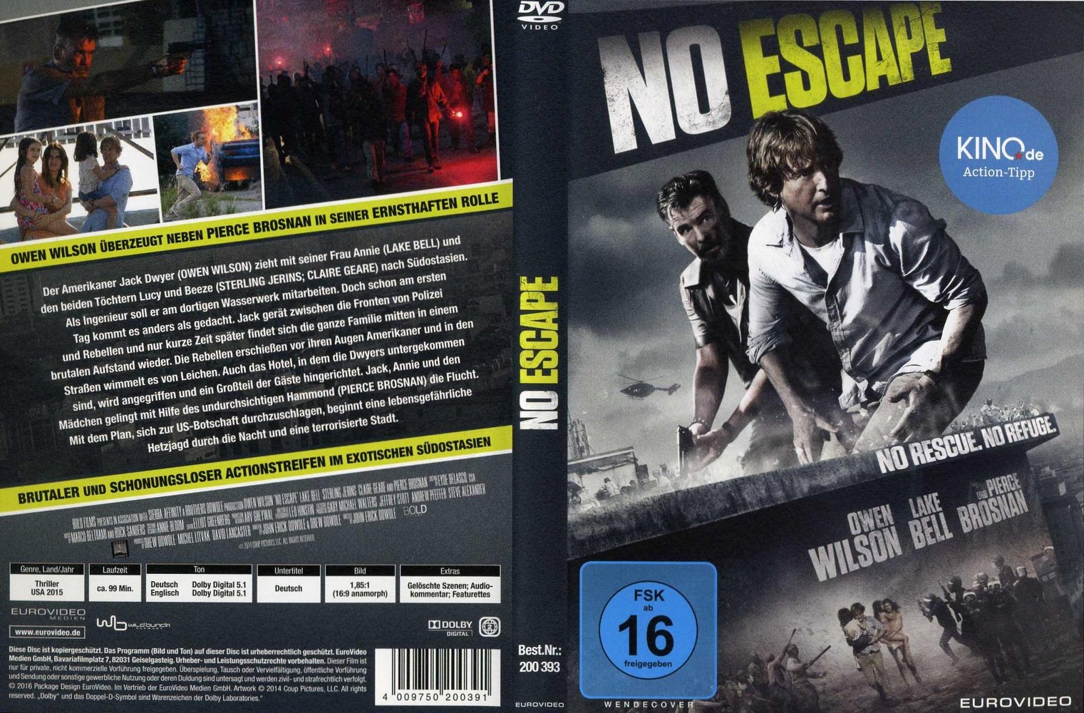 Jetzt No Escape (DVD), gebraucht kaufen