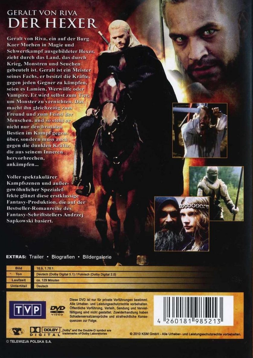 Geralt von Riva - Der Hexer: DVD oder Blu-ray leihen - VIDEOBUSTER.de