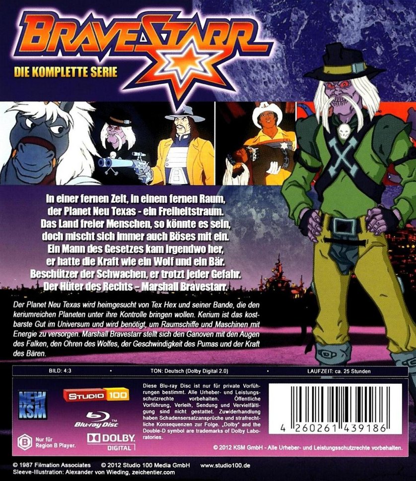 Bravestarr - Volume 1: DVD oder Blu-ray leihen - VIDEOBUSTER.de