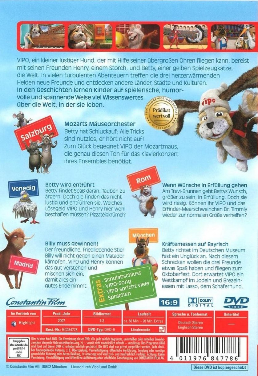 Vipo entdeckt die Welt: DVD oder Blu-ray leihen - VIDEOBUSTER.de