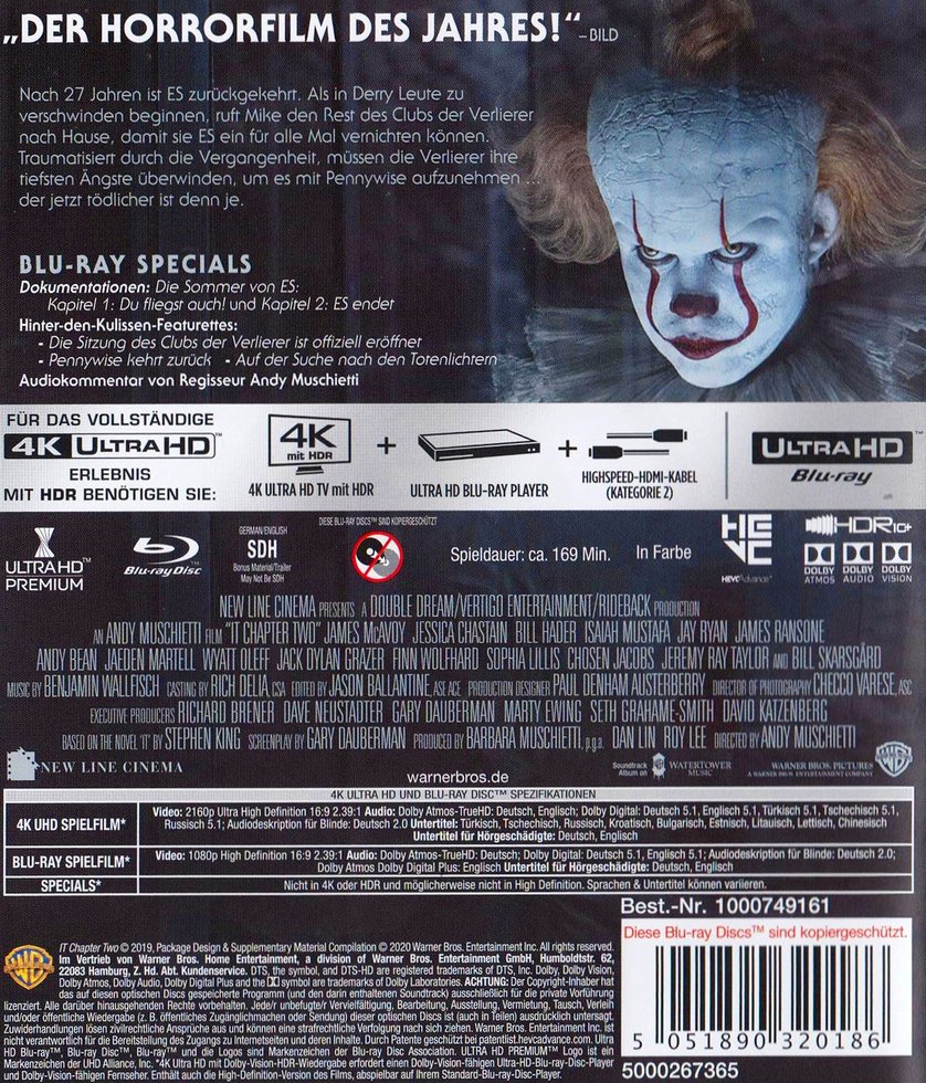Es - Kapitel 2: DVD, Blu-ray oder VoD leihen - VIDEOBUSTER.de