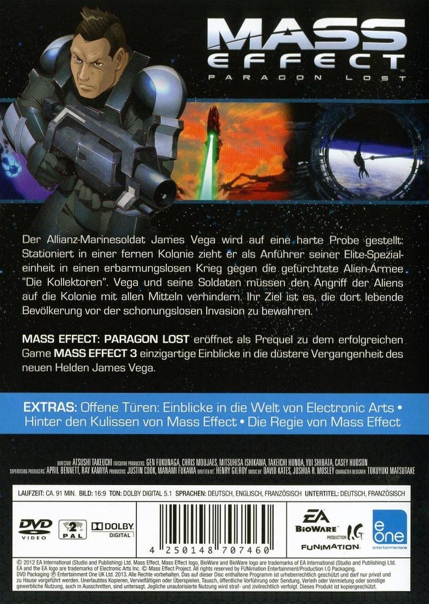 Mass Effect - Paragon Lost: DVD oder Blu-ray leihen - VIDEOBUSTER.de