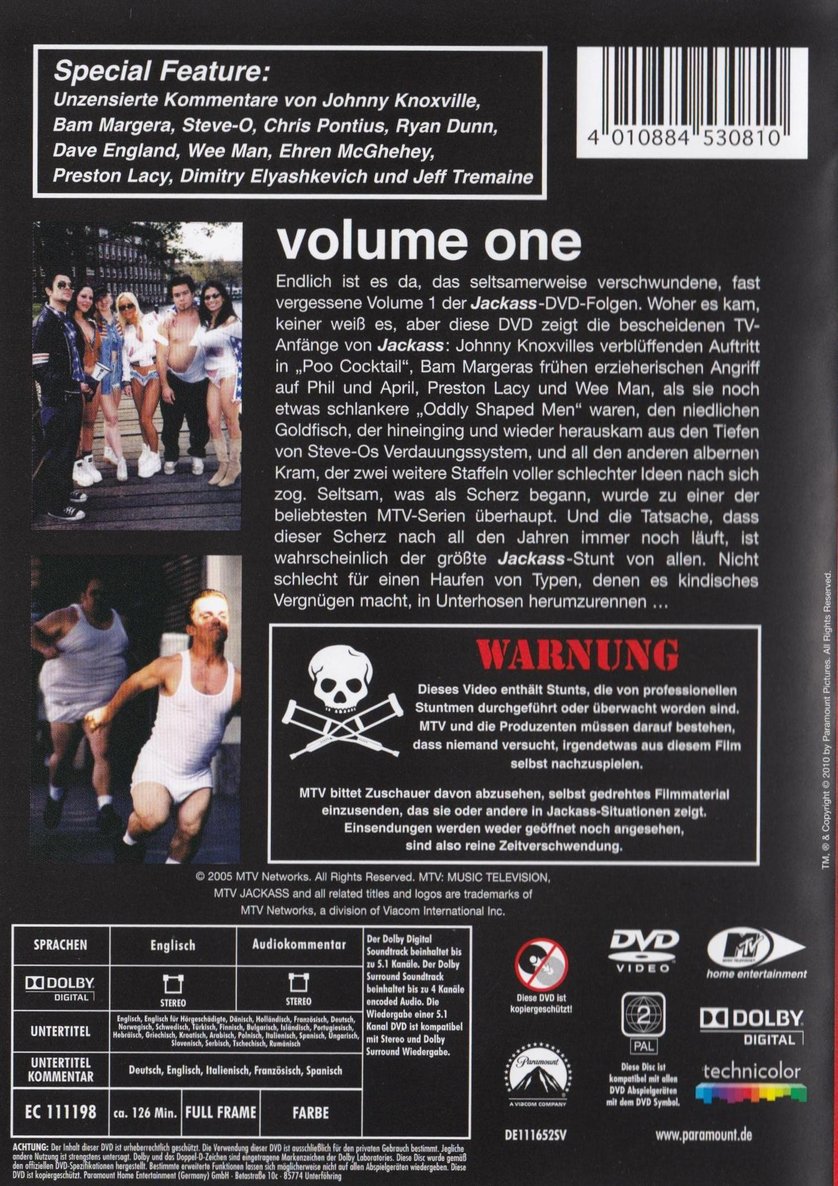 Jackass - Volume 1: DVD oder Blu-ray leihen - VIDEOBUSTER.de