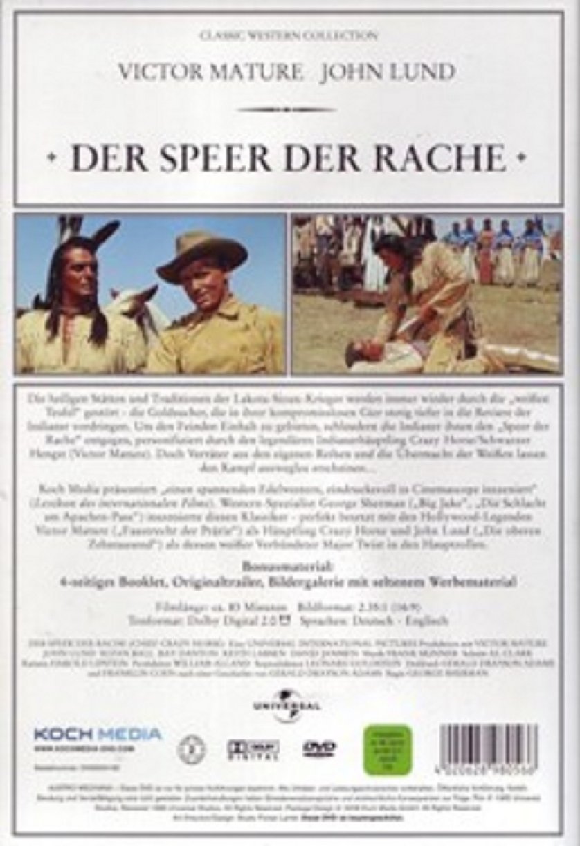 Der Speer der Rache: DVD oder Blu-ray leihen - VIDEOBUSTER.de