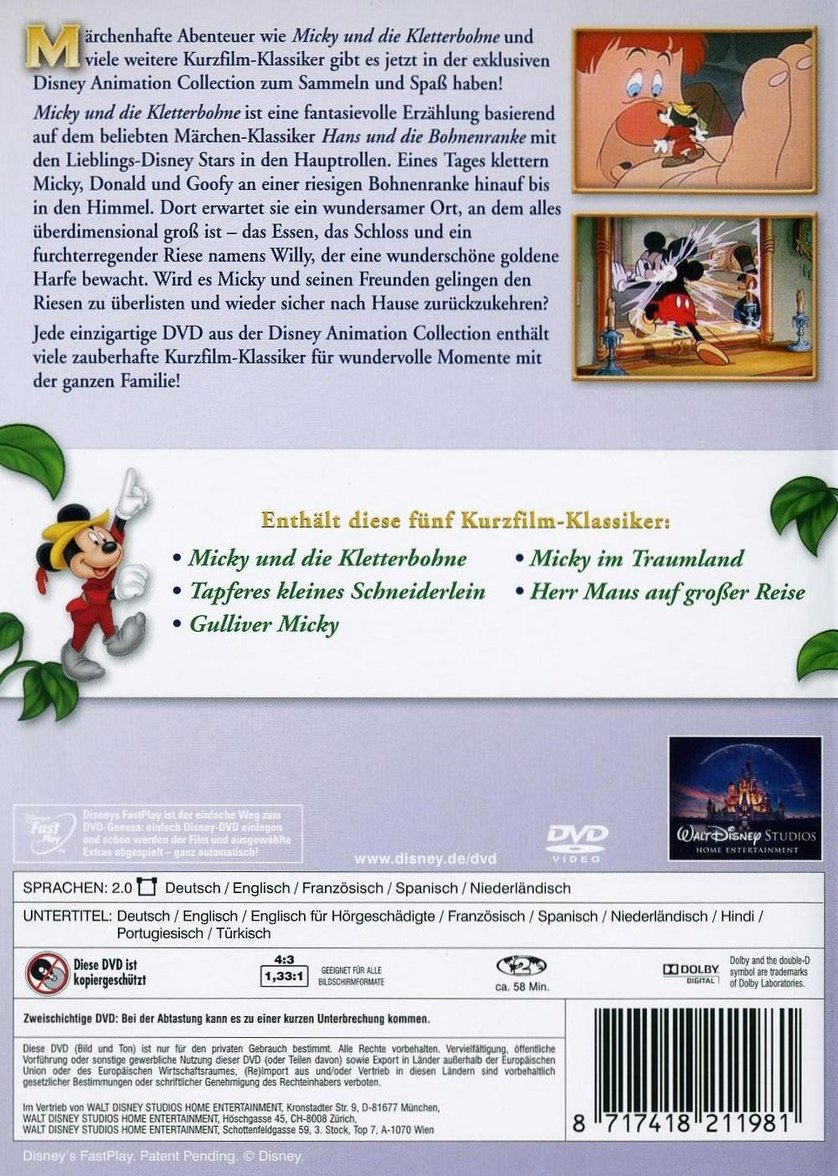 Walt Disney Animation Collection: DVD oder Blu-ray leihen - VIDEOBUSTER.de