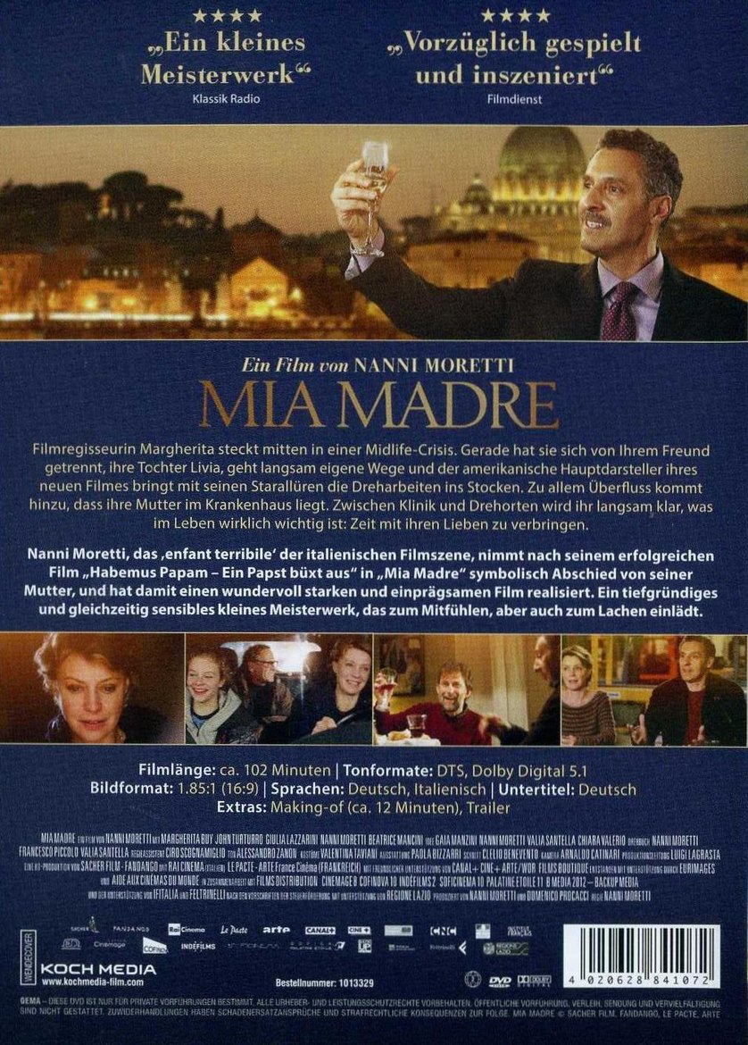 Mia Madre Dvd Oder Blu Ray Leihen Videobuster De