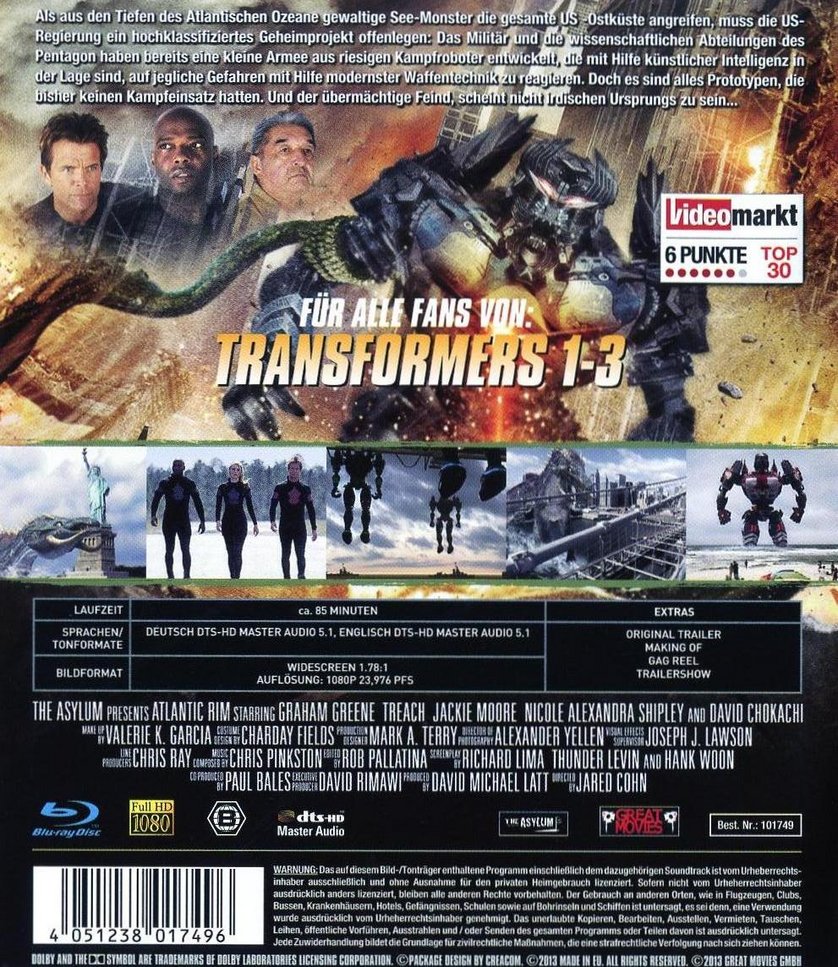 Attack from the Atlantic Rim: DVD, Blu-ray oder VoD leihen - VIDEOBUSTER.de