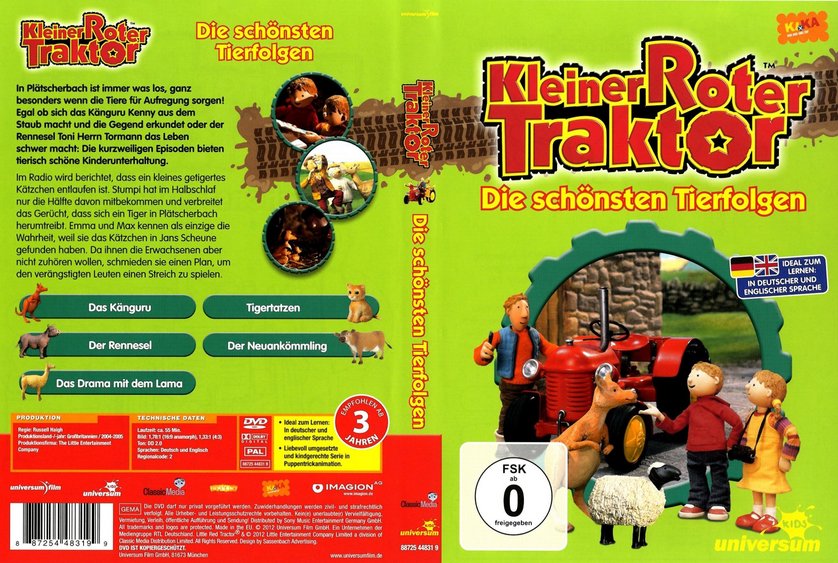 Kleiner roter Traktor - Die schönsten Tierfolgen: DVD oder Blu-ray ...