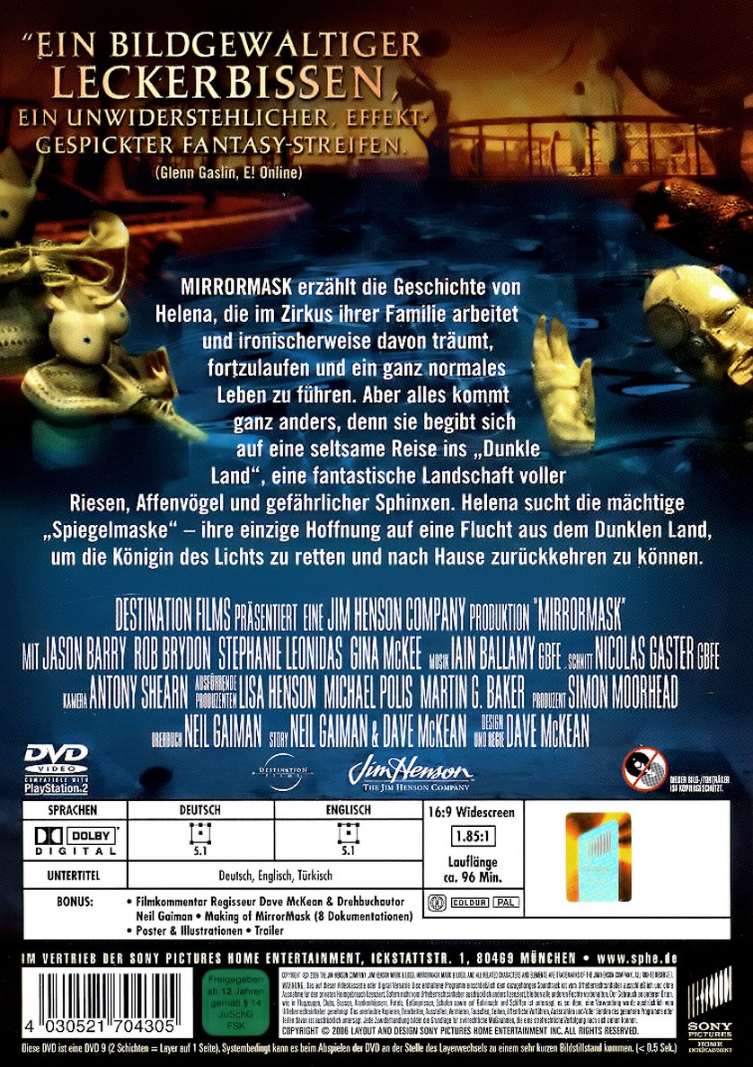 MirrorMask: DVD oder Blu-ray leihen - VIDEOBUSTER.de