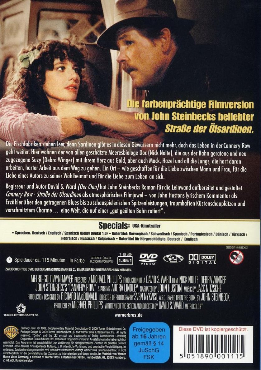 Cannery Row: DVD oder Blu-ray leihen - VIDEOBUSTER.de