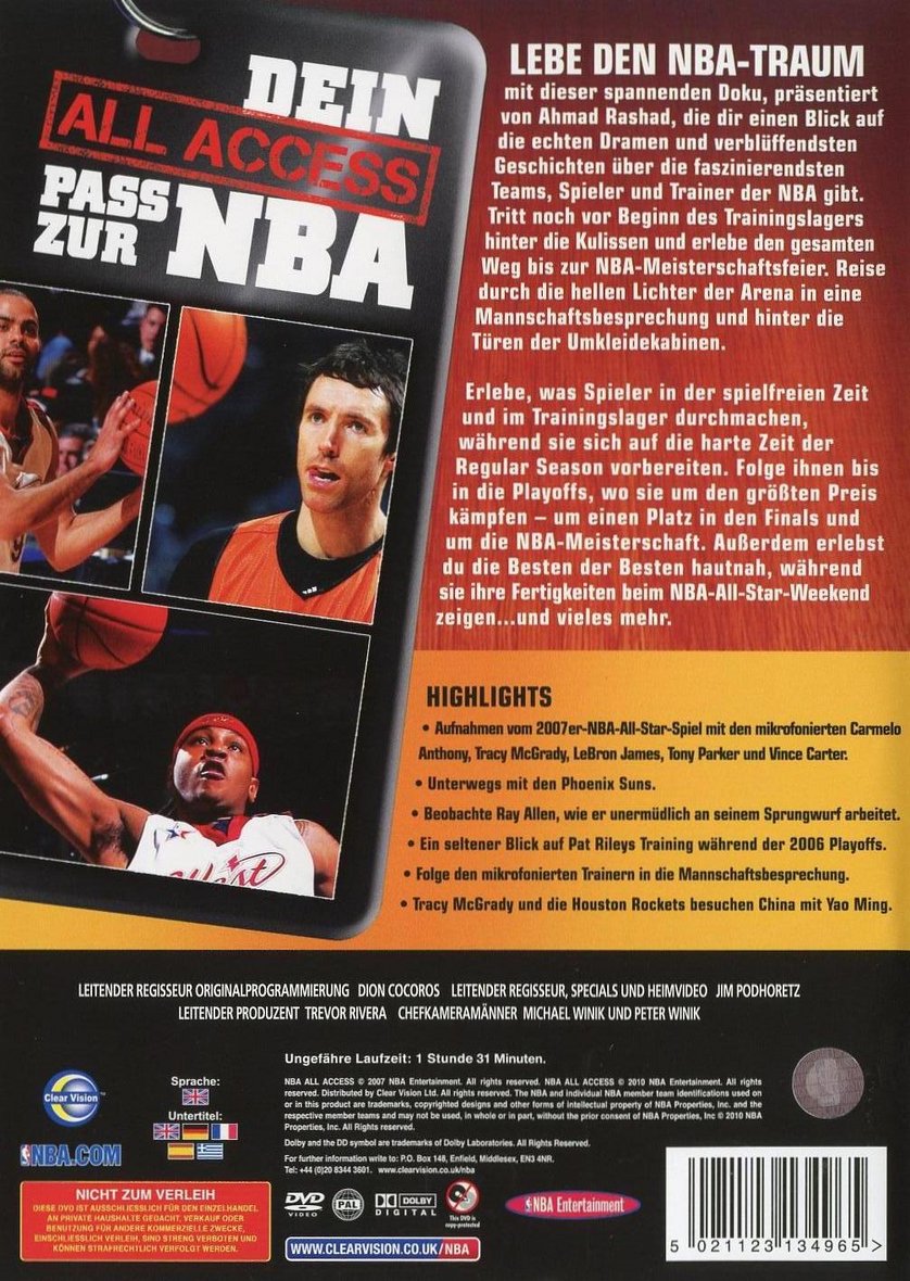 NBA - All Access: DVD oder Blu-ray leihen - VIDEOBUSTER.de