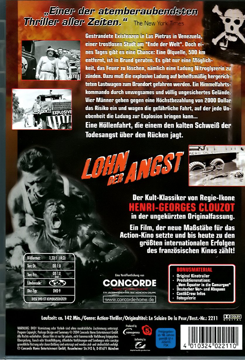 Lohn der Angst: DVD oder Blu-ray leihen - VIDEOBUSTER.de