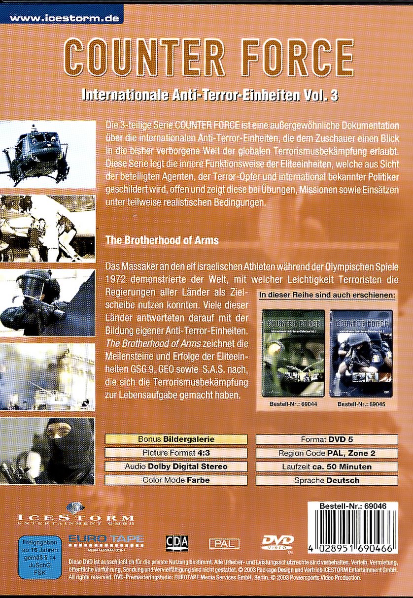Counter Force - Internationale Anti-Terror-Einheiten: DVD oder Blu-ray ...