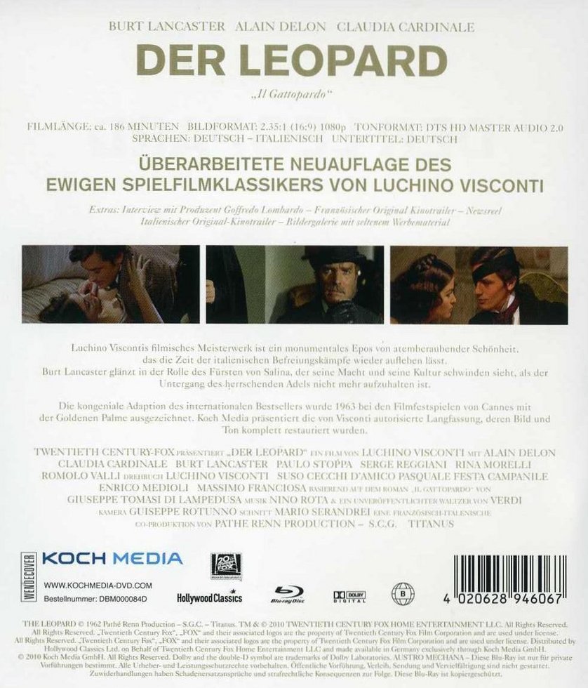 Der Leopard: DVD oder Blu-ray leihen - VIDEOBUSTER.de