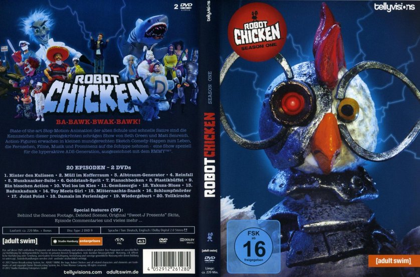 Robot Chicken - Staffel 1: DVD oder Blu-ray leihen - VIDEOBUSTER.de