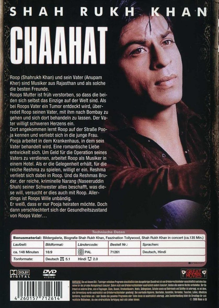 Chaahat: DVD oder Blu-ray leihen - VIDEOBUSTER.de