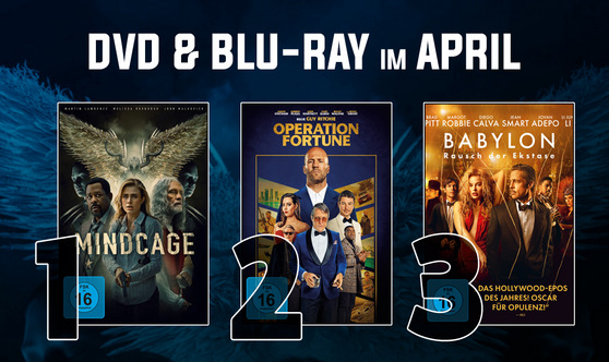 DVD & Blu-ray Film-Charts April 2023: Eure DVD & Blu-ray Highlights aus ...