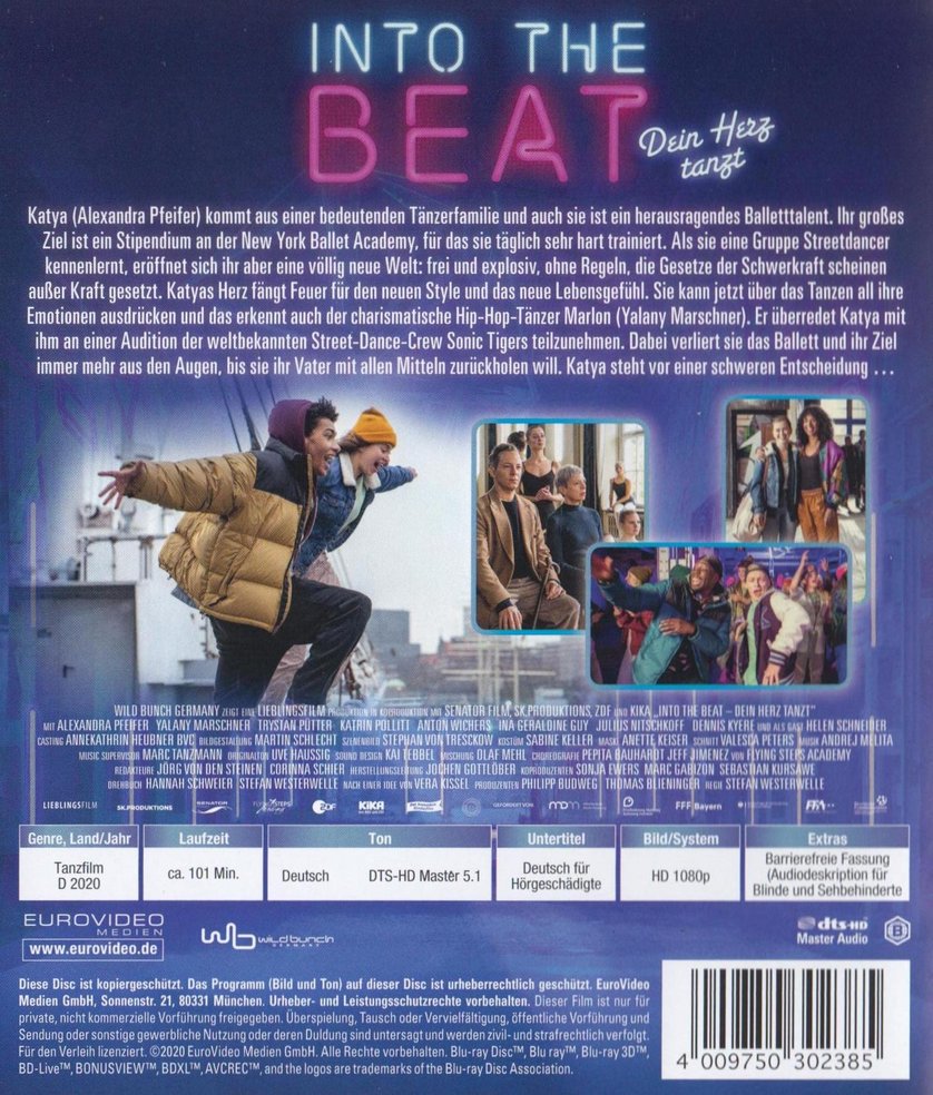 Into the Beat: DVD, Blu-ray oder VoD leihen - VIDEOBUSTER.de