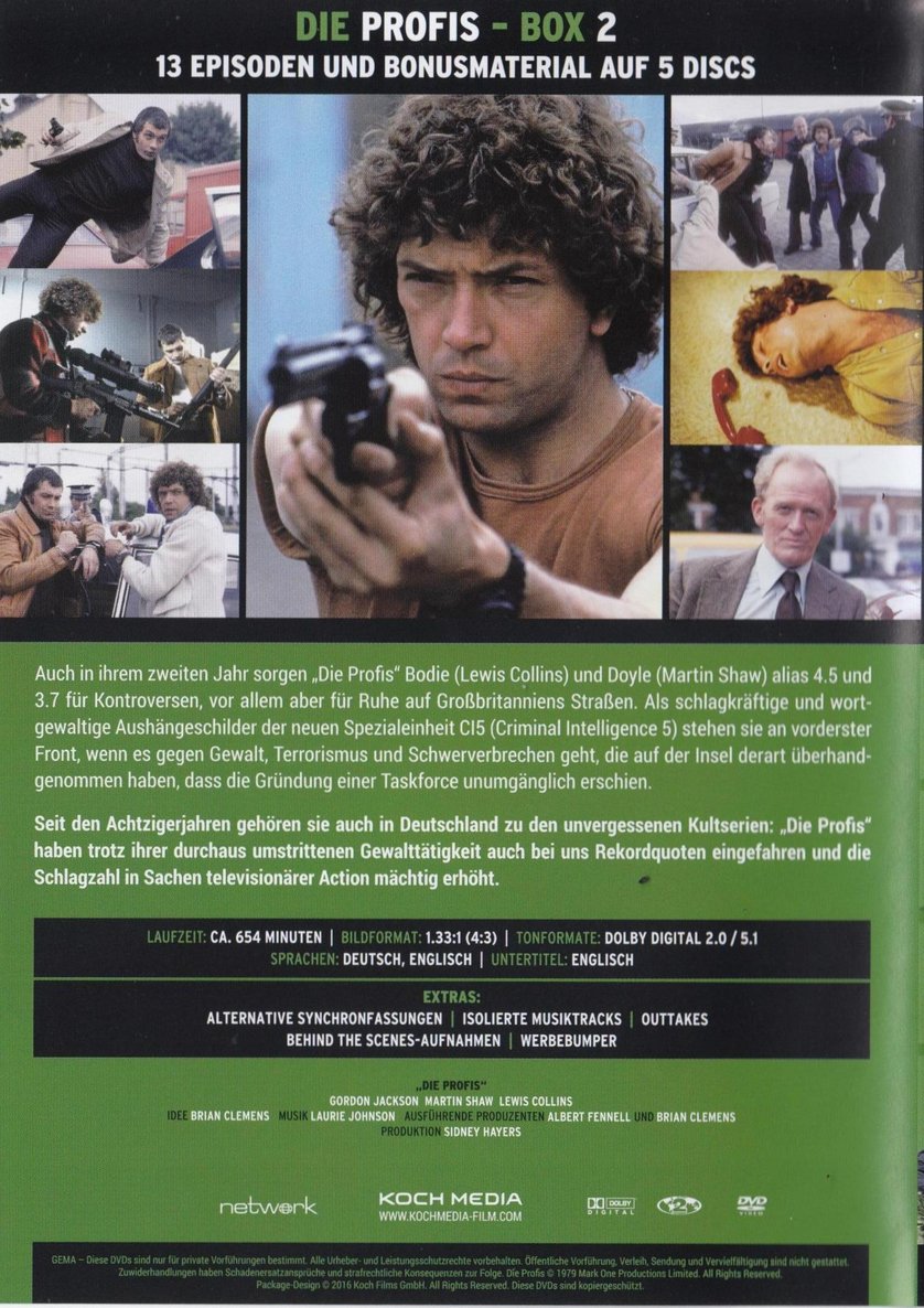 Die Profis - Box 2: DVD oder Blu-ray leihen - VIDEOBUSTER.de